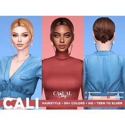 CasualSims - Cali Hairstyle (With Baby Braids) - CasualSims 072 Hair ...