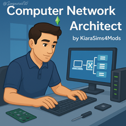 Computer Network Architect by KiaraSims4Mods - Tradução PTBR - Gallery ...