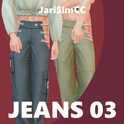 JariSimCC M Bottom 03 Jeans - Gallery - The Sims 4 Create a Sim ...