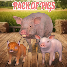 Pack of pigs by Jochi - The Sims 4 Pets - CurseForge