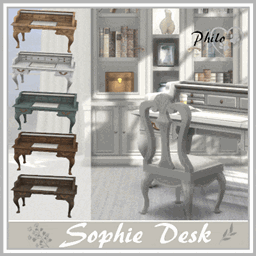 Sophie Desk and Standing Globe - The Sims 4 Build / Buy - CurseForge