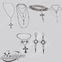 GOTH JEWERLY MINI COLLECTION - The Sims 4 Create a Sim - CurseForge