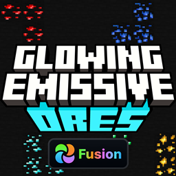 Glowing Emissive Ores - Fusion - GEO - v1.94.0 - Fusion - Minecraft ...