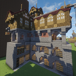 Medieval Oak Extension and Optimization Style Pack for MineColonies ...