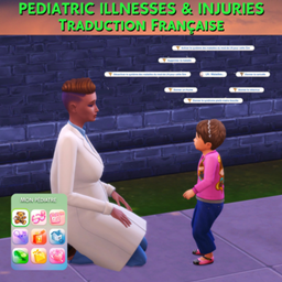 Mod Pediatric Illnesses & Injuries par Loryna - Trad FR - The Sims 4 ...