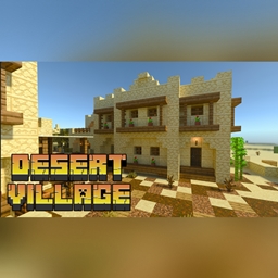 Desert Village - Minecraft Bedrock Maps - CurseForge