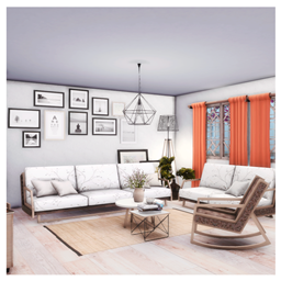 Yuna Living Room - Yuna Living Room.zip - The Sims 4 Rooms / Lots ...