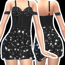 Velvety Sims' Dress Glitz - The Sims 4 Create a Sim - CurseForge