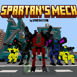 Spartan's Mech - Gallery - Minecraft Bedrock Addons - CurseForge