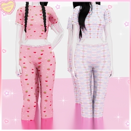 Euna Pajama Set ♡ - The Sims 4 Create a Sim - CurseForge