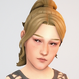 Clara Hair - The Sims 4 Create a Sim - CurseForge