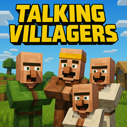 The Talking villagers - Minecraft Bedrock Texture Packs - CurseForge