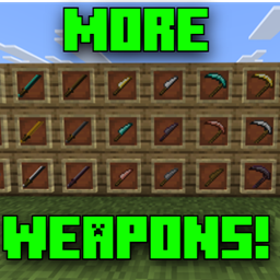 More Weapons V1 (36+ Weapons) - Minecraft Bedrock Addons - CurseForge
