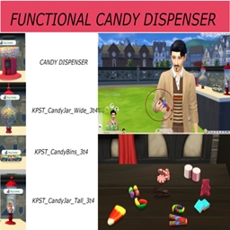 Functional candy Dispenser with Edible Candies By icemunmun | Chinese ...