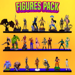 Figures pack by Jochi - The Sims 4 Build / Buy - CurseForge