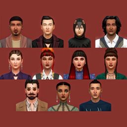ravenwood townies makeover - The Sims 4 Sims / Households - CurseForge