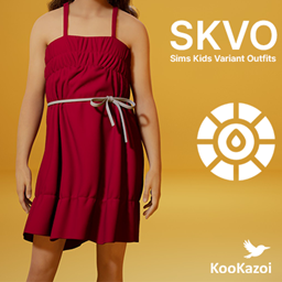 TS4 Base Game - Variant Outfit Set #004 - ts4 base game variant outfit ...