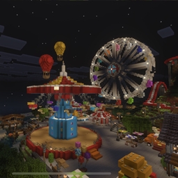 MOIPARK | Amusement Park - Minecraft Bedrock Maps - CurseForge