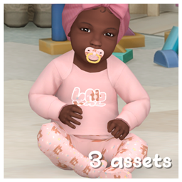 LULU - infant & toddler pacifier - The Sims 4 Create a Sim - CurseForge