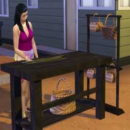 Wicker Making Station By Pied Piper | Chinese Translation - The Sims 4 ...