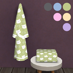 Batiebear Robe and Towel - Files - The Sims 4 Build / Buy - CurseForge