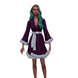 Holiday Christmas Robe - The Sims 4 Create a Sim - CurseForge