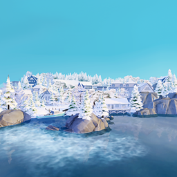 Blue Brindleton Winter - Loading Screen - The Sims 4 Mods - CurseForge
