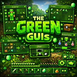 The green GUIs - The_Green_GUI's (1.21 - 26) - Minecraft Resource Packs ...