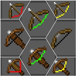 Small Bow & Crossbow With Charging Indicator - Minecraft Bedrock ...