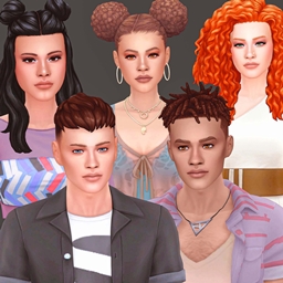 NoCC NPC Townie - Actors - The Sims 4 Sims / Households - CurseForge