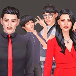 NoCC NPC Townies - Teens [4] - The Sims 4 Sims / Households - CurseForge