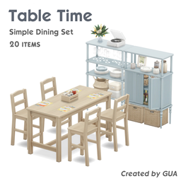 GUA_Table Time - Comments - The Sims 4 Build / Buy - CurseForge