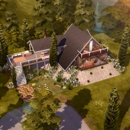 Rustic Cabin II - Files - The Sims 4 Rooms / Lots - CurseForge