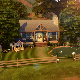 Starter Farm House - Files - The Sims 4 Rooms / Lots - CurseForge