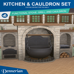 Stonekeep Kitchen & Cauldron Set By Dennerian | Chinese Translation ...