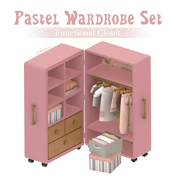 Kaziecc ~ Pastel Wardrobe Set - The Sims 4 Build / Buy - CurseForge