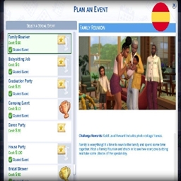 Family Reunion Event By KiaraSims4Mods Spanish Translation - Gallery ...
