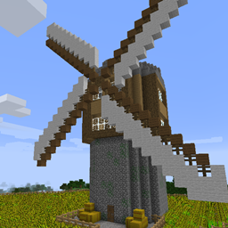 Minecraft Windmill Build - Minecraft Worlds - CurseForge
