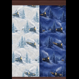 Christmas Train Wallpaper - Files - The Sims 4 Build / Buy - CurseForge