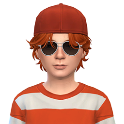 Hats and Glasses Kids Summer - BAILEYCC_Hats_Accessories.zip - The Sims ...