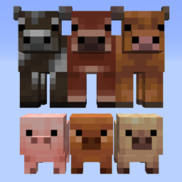 Cute Animal Models Backport - Gallery - Minecraft Mods - CurseForge