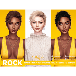 CasualSims - Rock Hairstyle Females - CasualSims 069 Hair Rock ...