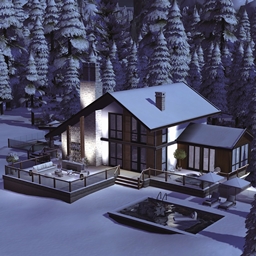 Mountain Holiday House | No CC - Gallery - The Sims 4 Rooms / Lots ...