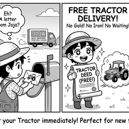 Free Tractor Delivery A Joja Corporate Gift - Gallery - Stardew Valley ...