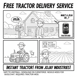Free Tractor Delivery A Joja Corporate Gift - Dependencies - Stardew ...