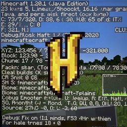 RR Debug Screen Ultimate: Java F3 HUD - Gallery - Minecraft Bedrock ...