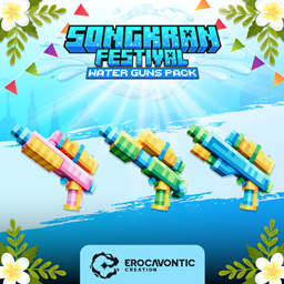 Songkran Festival Water Guns Pack - Files - Minecraft Customization ...