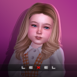 LEXEL - Zara (child hairstyle) - The Sims 4 Create a Sim - CurseForge