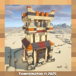Sandstone Pillager Tower - sandstone-pillager-tower-2.5.jar - Minecraft ...