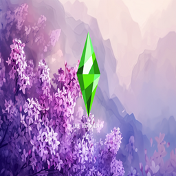 Loading Screen Purple Flowers - Files - The Sims 4 Mods - CurseForge